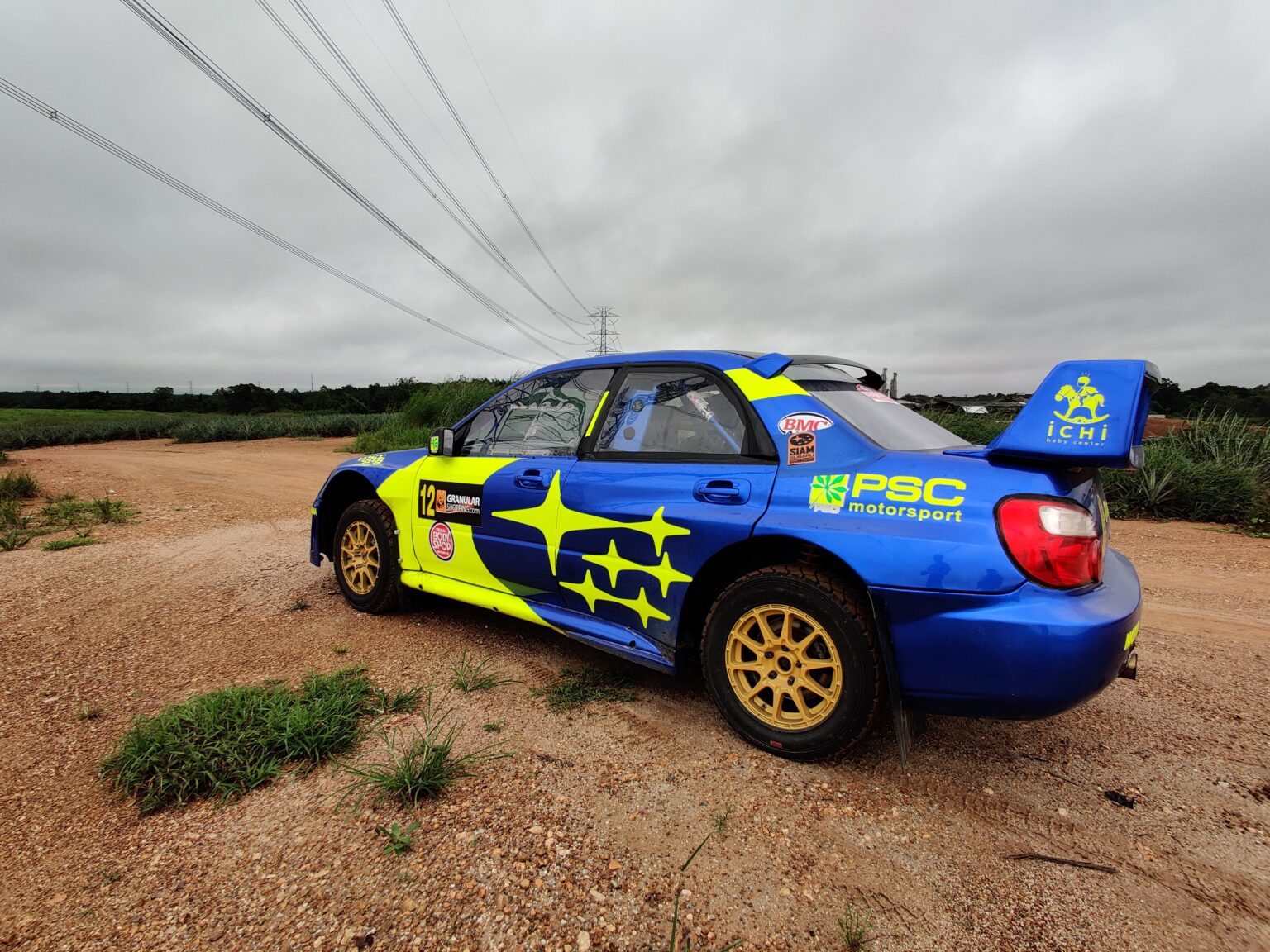 Subaru WRC S12 Set - P1COMPOSITES: ADVANCED CARBON FIBER COMPOSITES